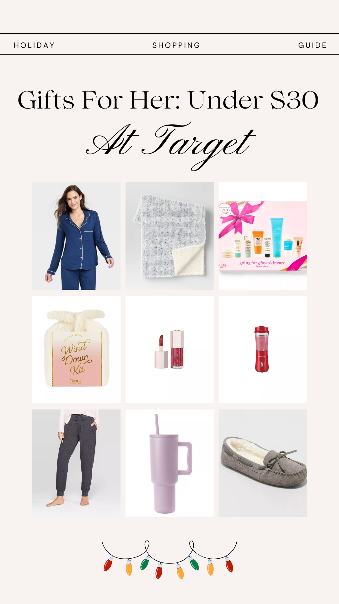 Gifts For Her: Under $30 At Target - Eat and Sip in the City
